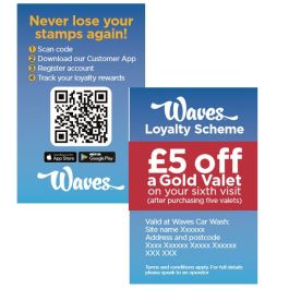 Loyalty Scheme Promo Cards